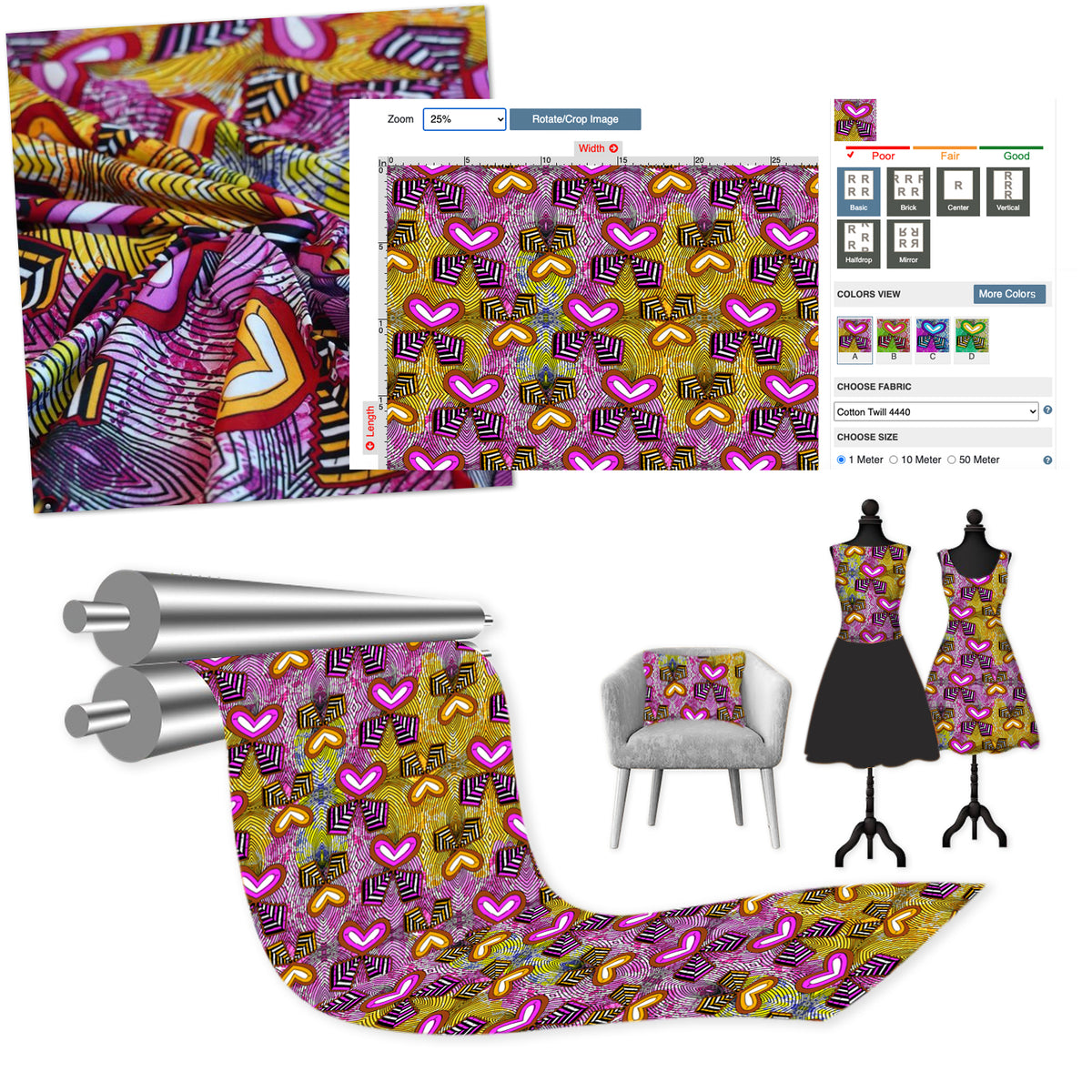 Design Your Fabric – Textile Boutique